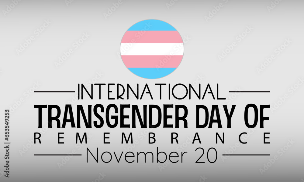 International Transgender Day of Remembrance Concept with Respect and ...