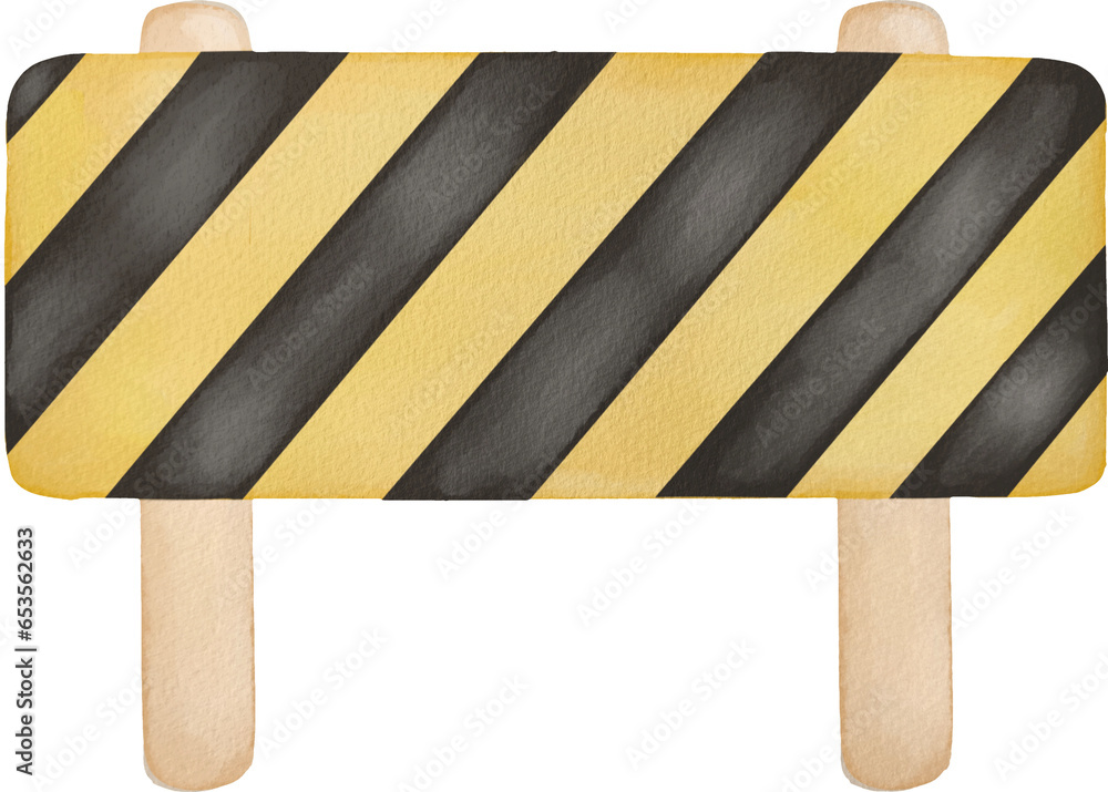 Construction Watercolor PNG paper texture Stock Illustration | Adobe Stock