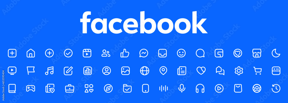 Facebook Logo - Redefining Brand Identity September 2023 Update Stock ...