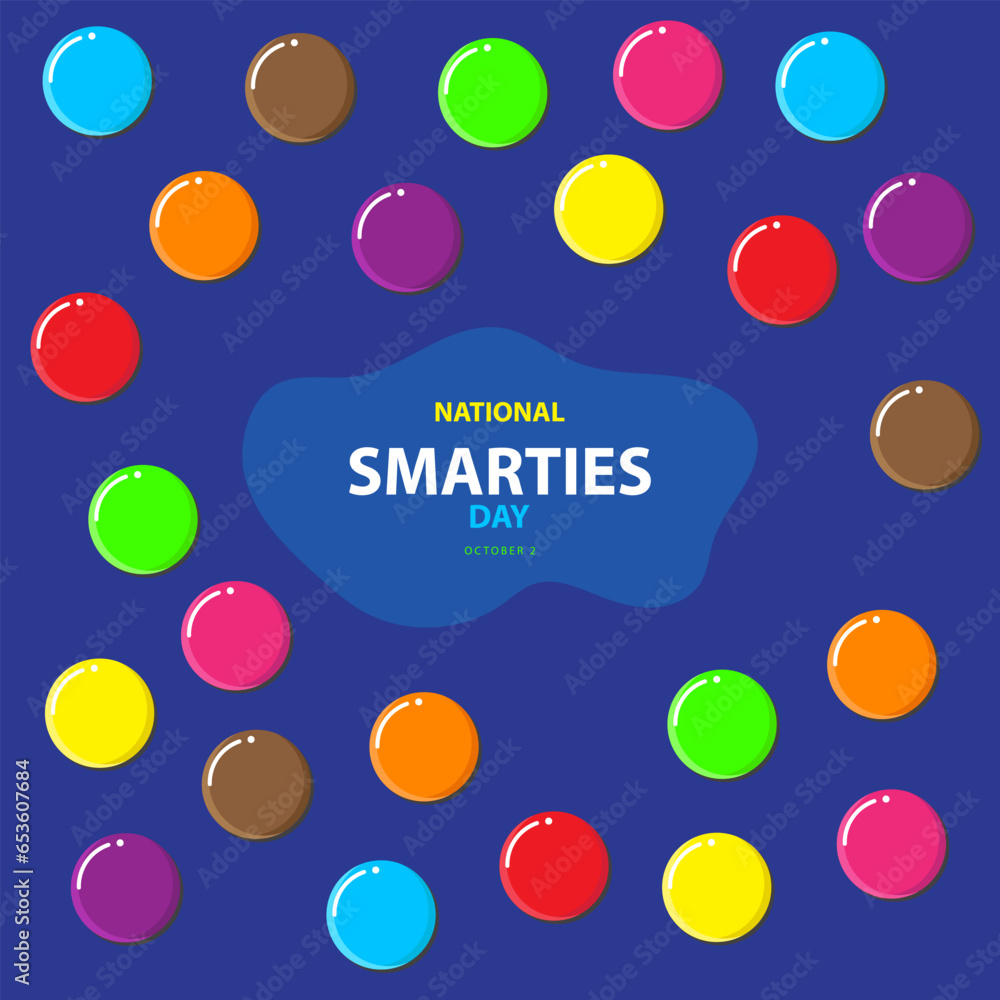 National Smarties Day on october 2, with some Smarties candy seeds ...
