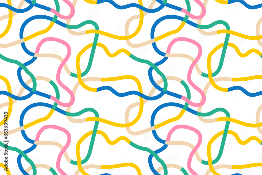 Swoosh and swoops double underline typography tails shapes. Brush drawn ...