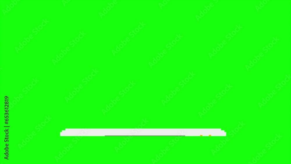 Animated pixel art like, subscribe, notification button. Chroma key ...