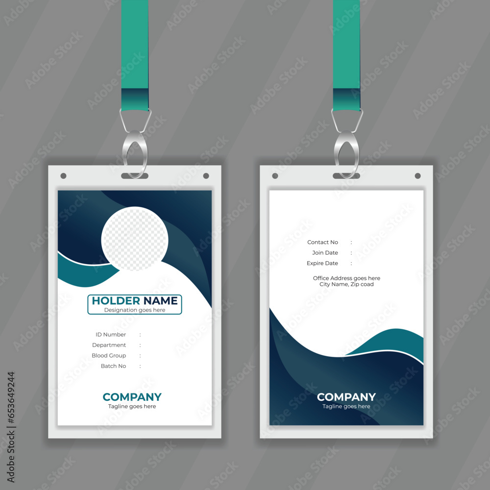 Colorful design presentation for student identity. Easy to customize ...