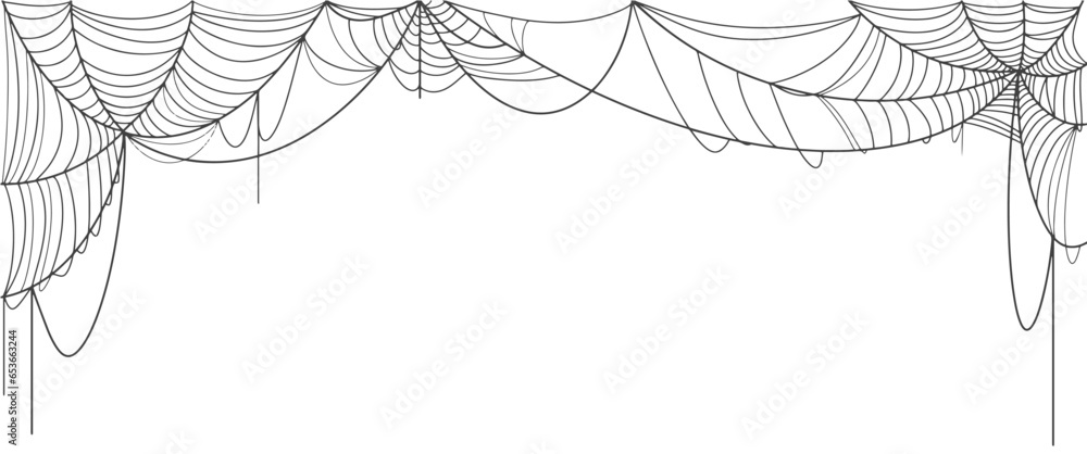 Spider web line art vector Stock Vector | Adobe Stock