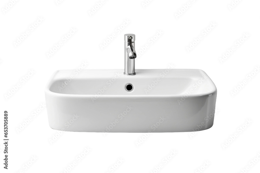 Sink on Transparent Background, PNG, Generative Ai Stock Illustration ...