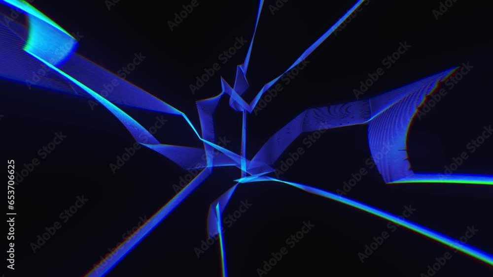 Action Electricity And Energy Rays Background/ 4k animation of electric ...