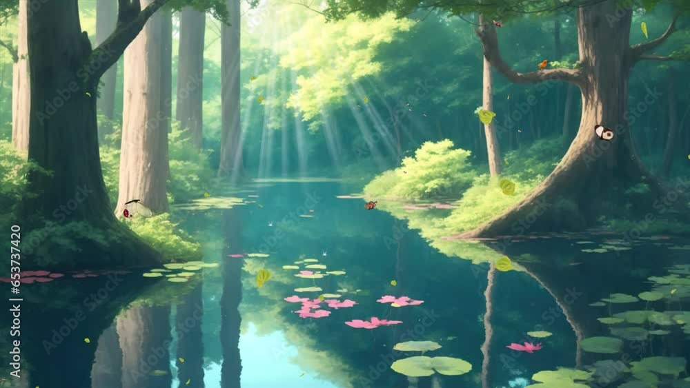 Watch this mesmerizing animated scene unfold as it showcases the ...