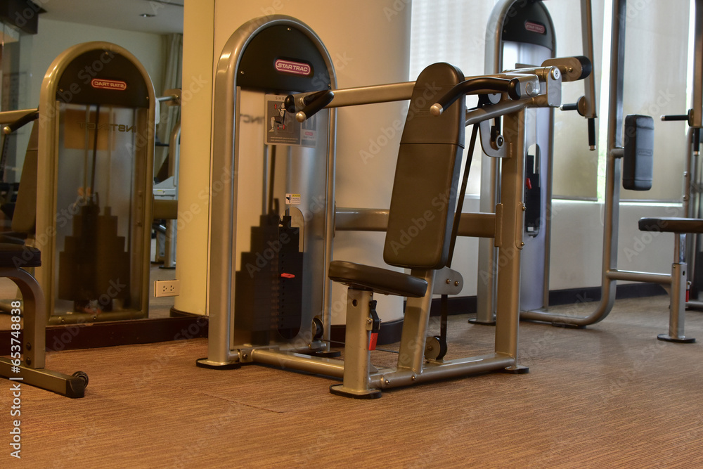 exercise place and exercise equipment.Photographed September 3, 2023 in ...