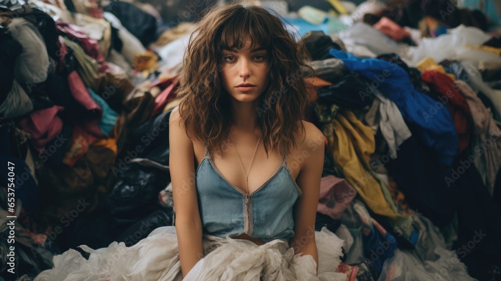 The Hidden Costs of Ultra Fast Fashion - Diverse Models Sitting in a ... The Hidden Costs of Ultra Fast Fashion - Diverse Models Sitting in a ...