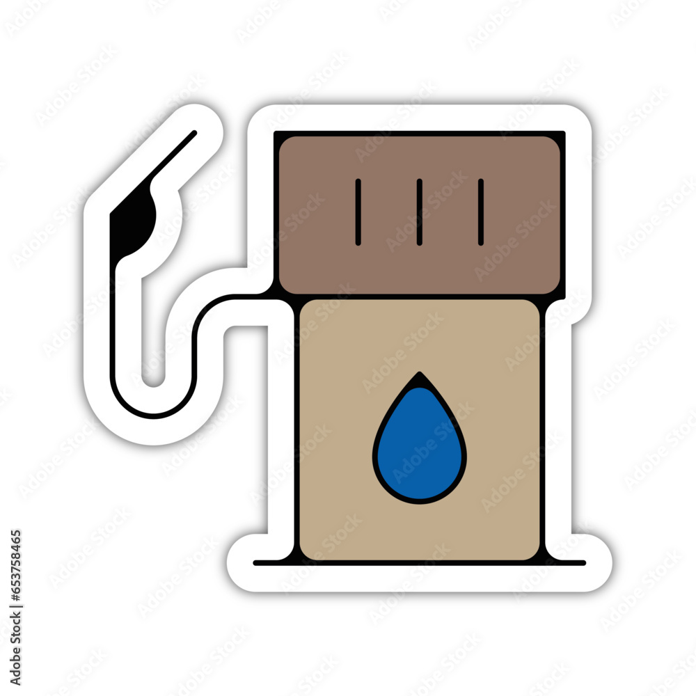 picto logo icones et symbole ecologie pompe essence carburant carbone ...