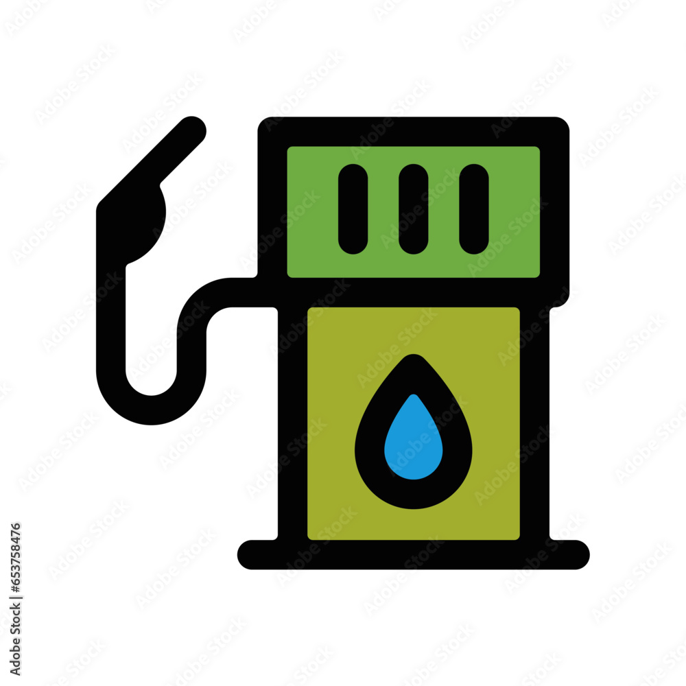 picto logo icones et symbole ecologie pompe essence carburant carbone ...