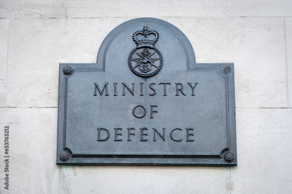 LONDON- The Ministry of Defence Main Building or MOD Main Building ...