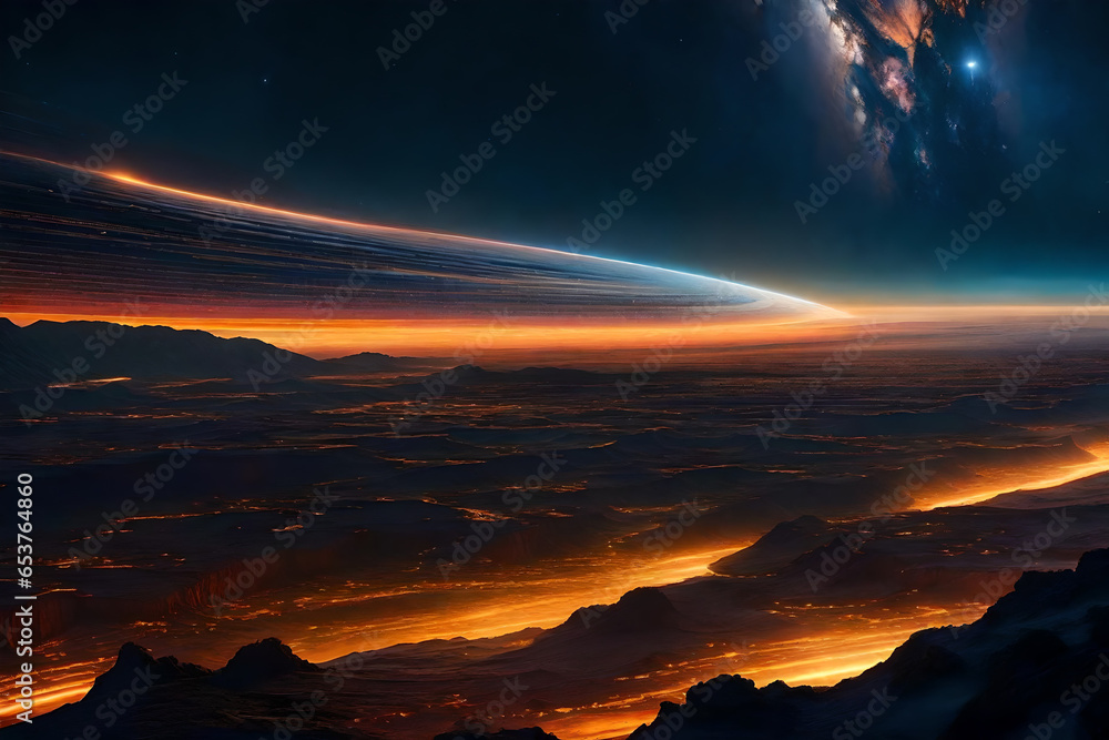 Captivating and enigmatic portrayal of an extraterrestrial from a ...