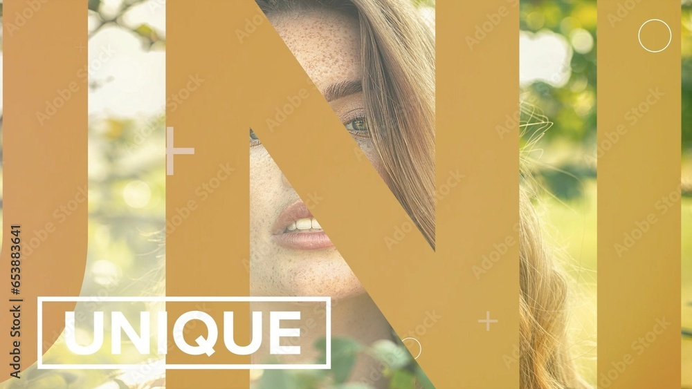 Daring Big Words Sleek Intro Opener Template Stock Template | Adobe Stock