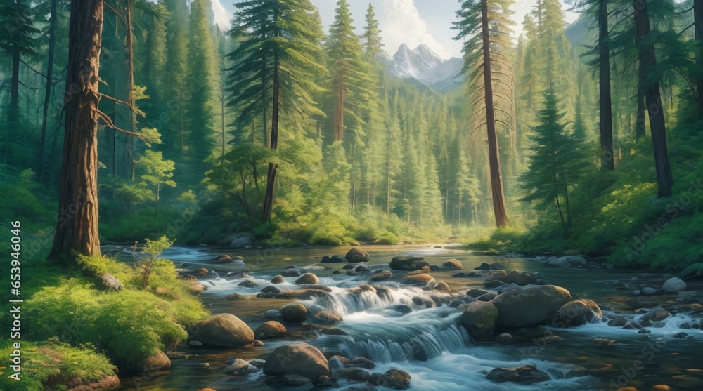 "Enchanted Wilderness" Step into a world where nature's beauty unfolds ...