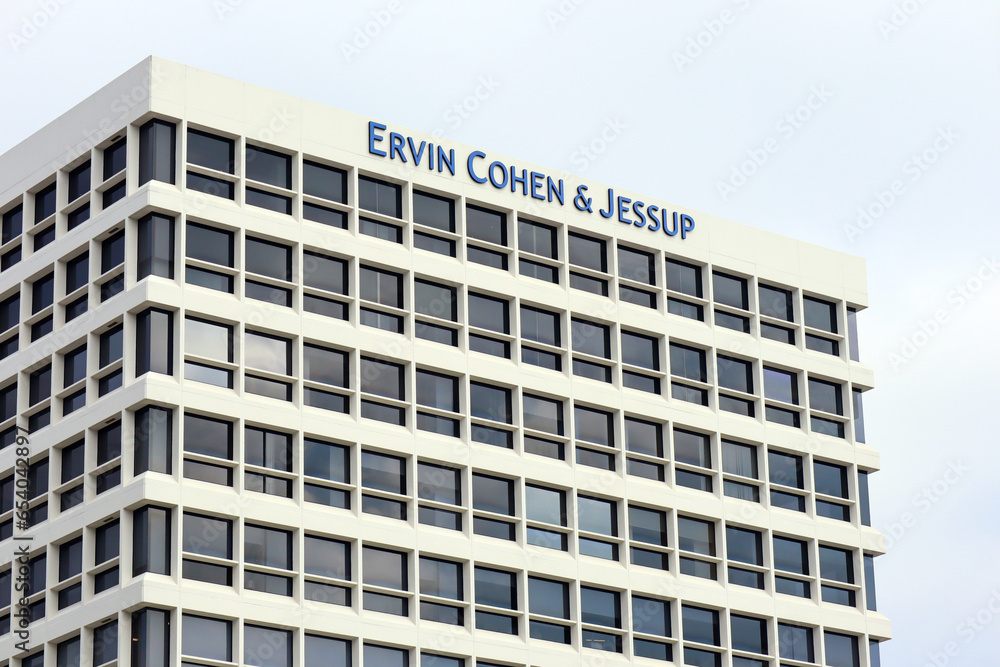 Beverly Hills, California - September 28, 2023: Ervin Cohen & Jessup ...