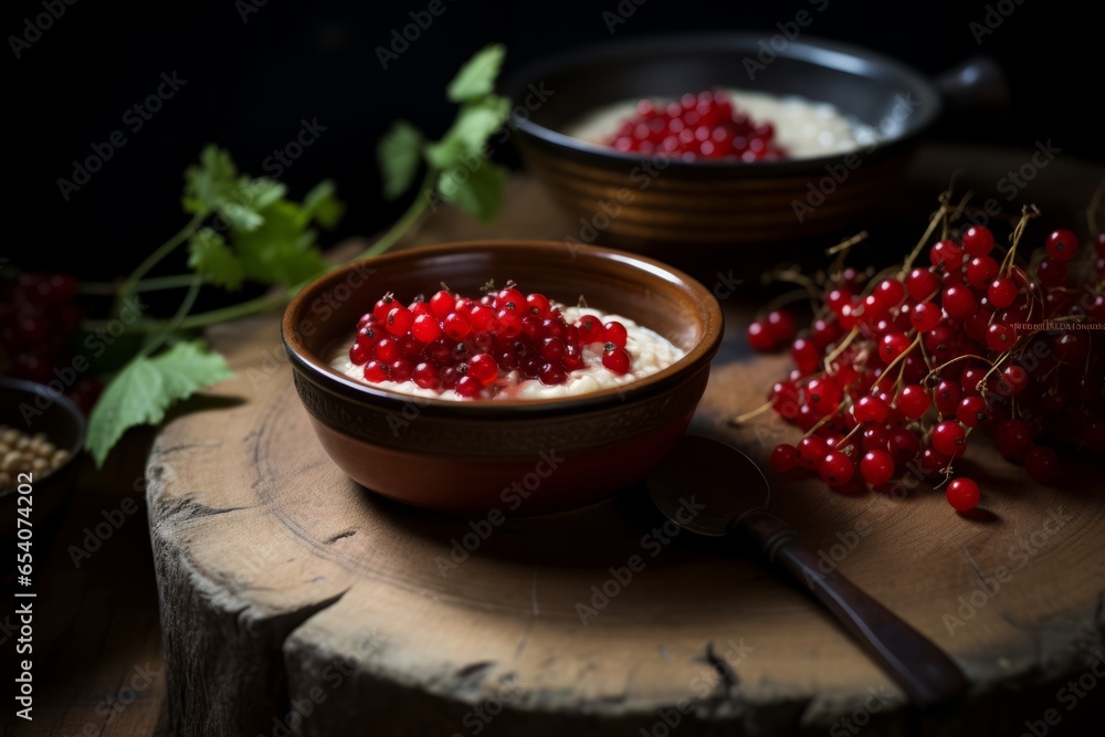 comforting richness of homemade Norwegian Rømmegrøt, a traditional ...