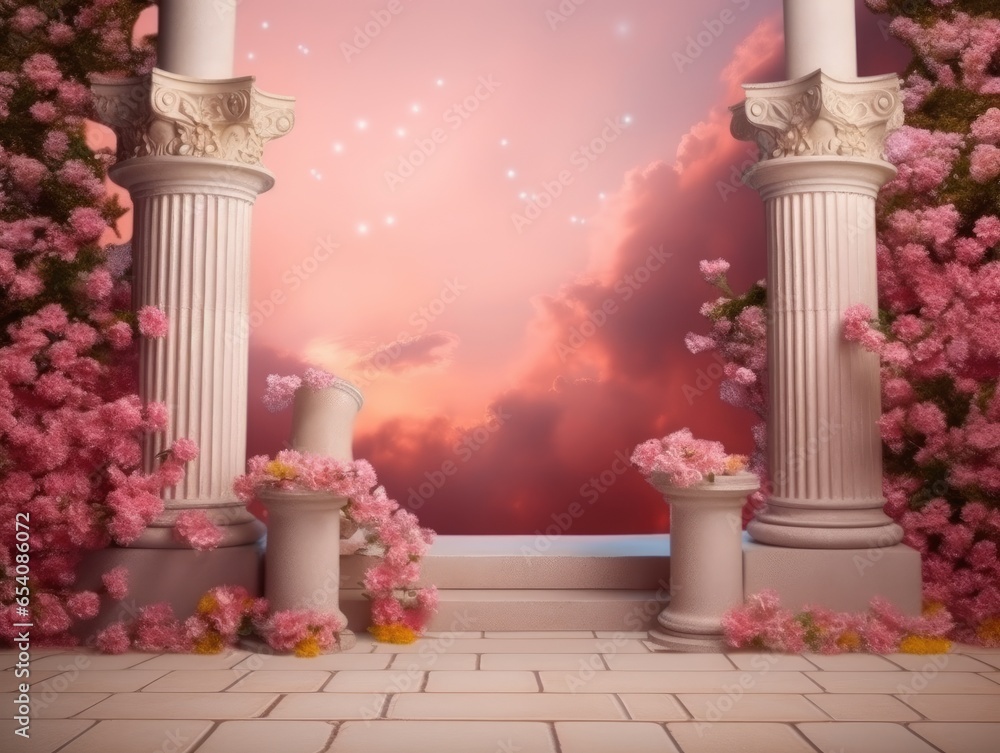 Ancient Greek Ruins Digital Backdrop Collection, Studio Backdrops ...