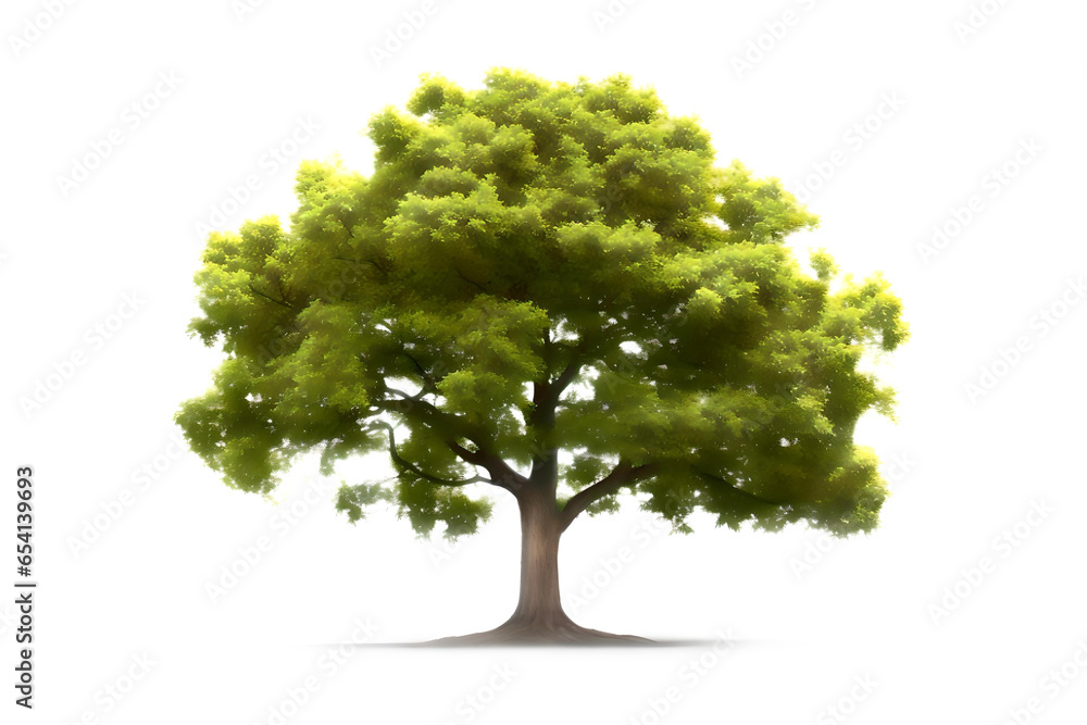 Tree Isolated Transparent Background, Generative AI Stock Illustration ...