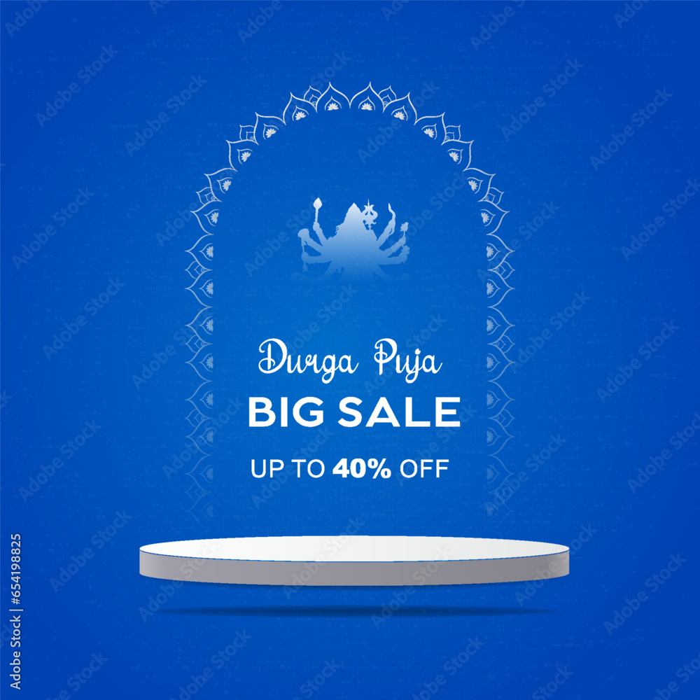 durga puja offer, Happy Durga Puja,Dussehra,Banner, Poster, Social ...