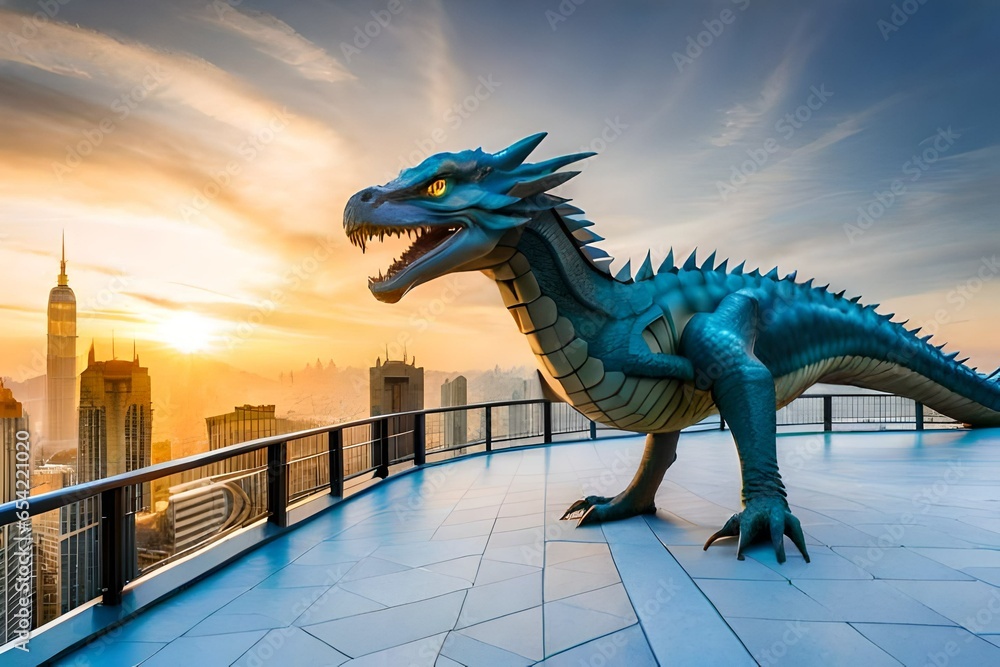 Foto de Kuala Lumpur, Malaysia - APRIL, 2019 : A life sized model of ...