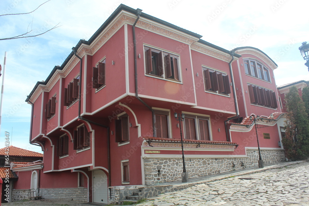 Plovdiv houses, ancient stadium, ethnography museum, ancient roman ...