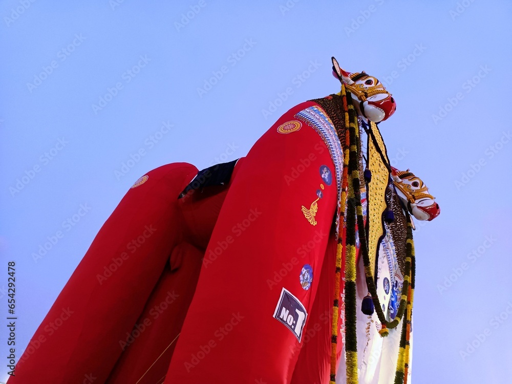Onam festival at the historic Ochira temple Stock Photo | Adobe Stock