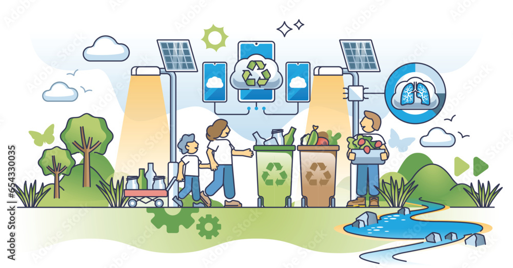 ESG for sustainable growth as principles for clean nature outline ...