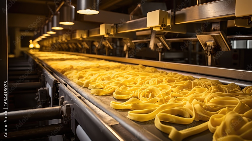 mesmerizing pasta production process with various pasta types ...