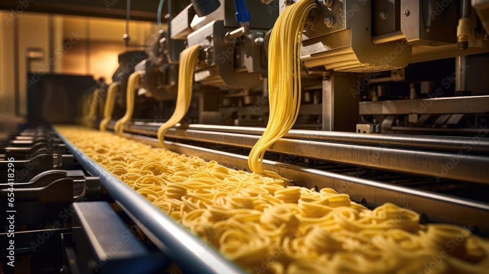 mesmerizing pasta production process with various pasta types ...