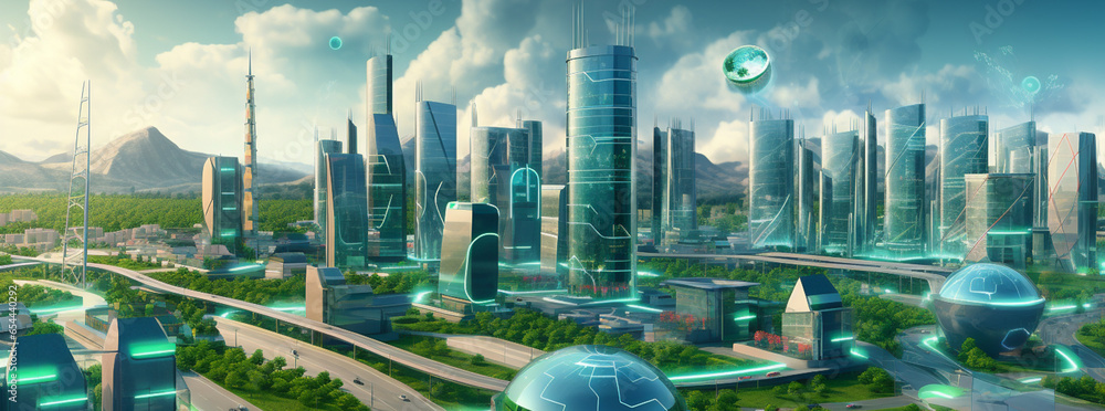 Green community with Digital smart city infrastructure and rapid data ...