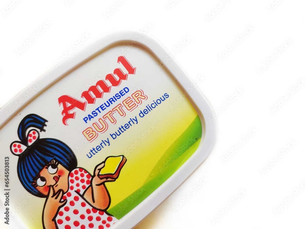 Guwahati, Assam, India - September 28, 2023 : Amul Pasteurised Butter ...