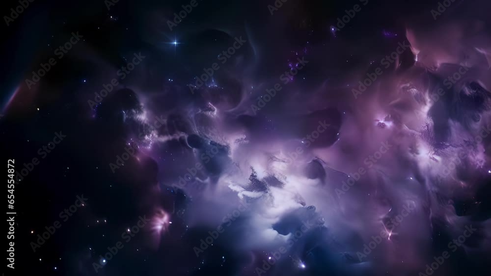 Through a striking image, the enigma of dark matter is depicted as ...