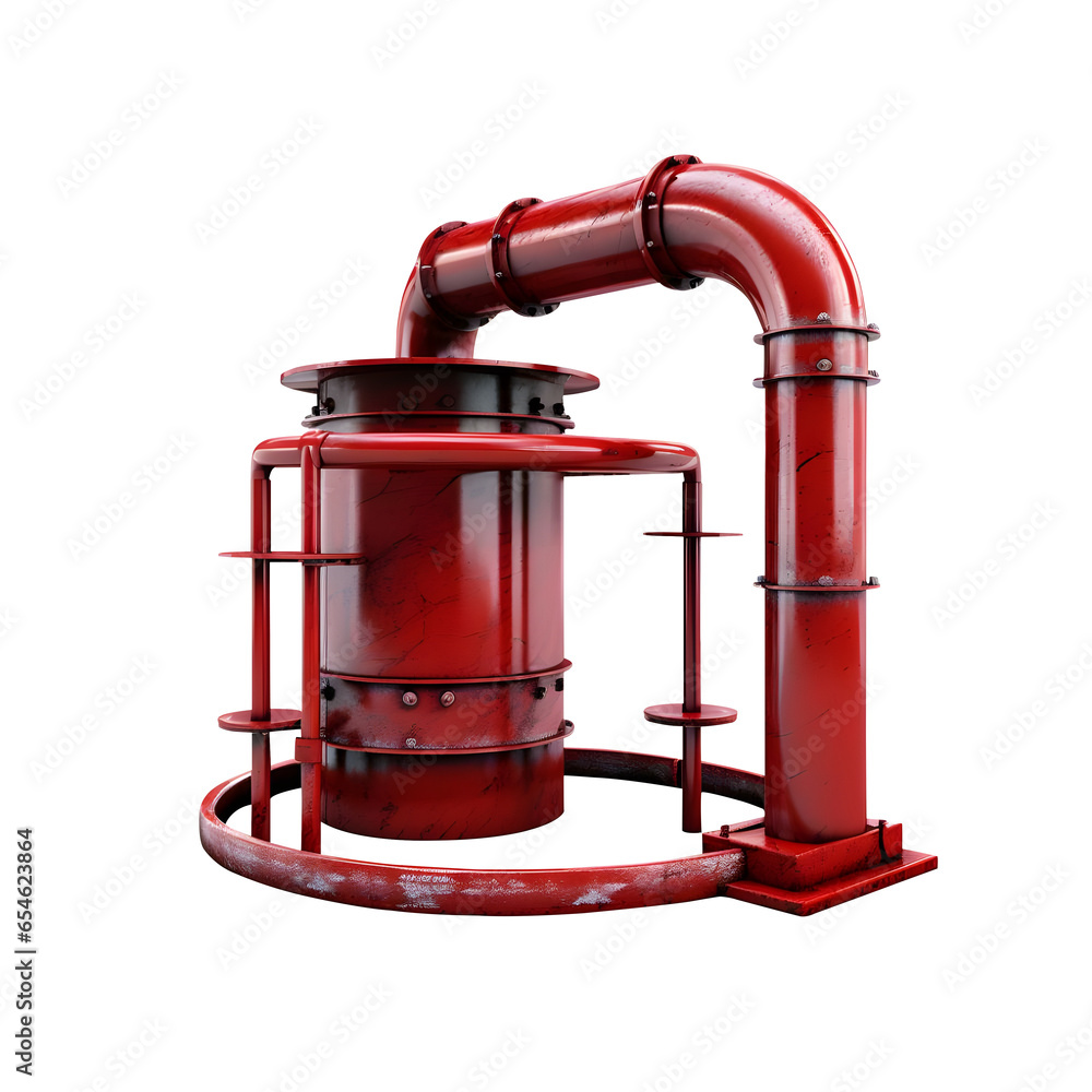 Tube Well (Cutout PNG) Isolated on a transparent background, AI Stock ...