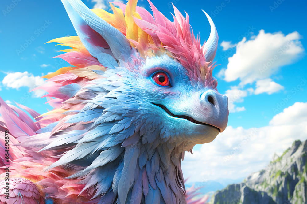 Mythical Creatures: Surreal Animal Hybrids of Fantastical Realms Stock ...