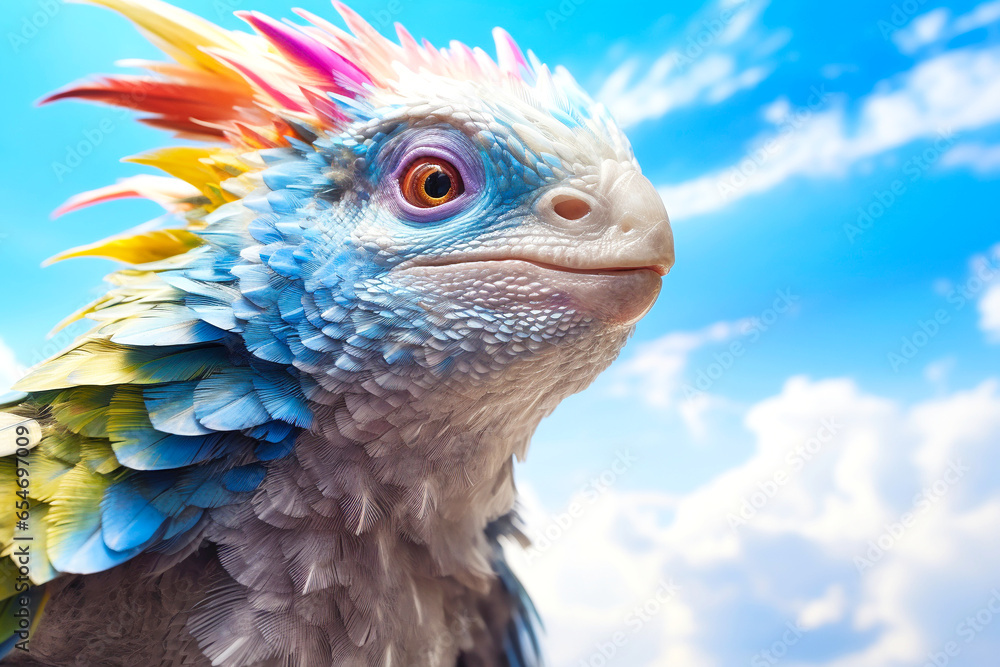 Mythical Creatures: Surreal Animal Hybrids of Fantastical Realms Stock ...