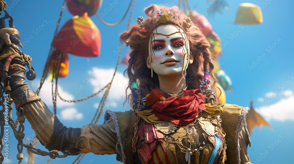 Strings of Manipulation: Female Puppeteer, a Fantasy Antagonist Weaving ...