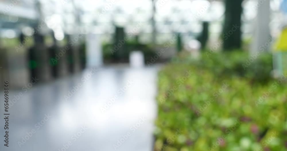 Blurry background interior design bar table chair window decorate ...