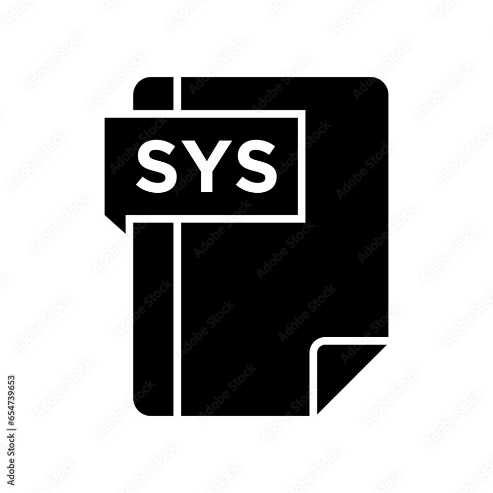 SYS Icon symbols pictograms design elements visual representations ...