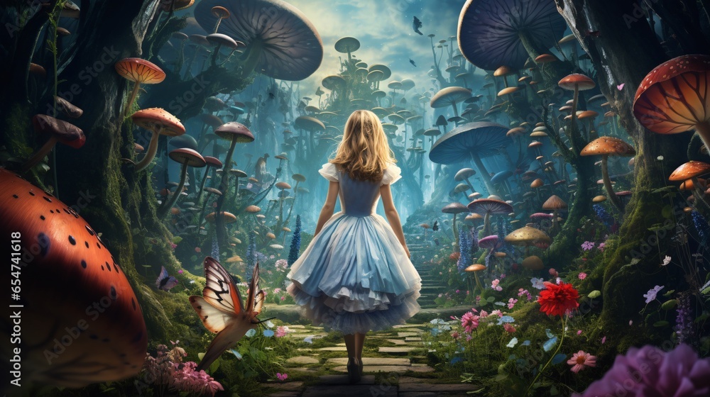 Whimsical World of Wonderland A Journey into the Heart of Imagination ...