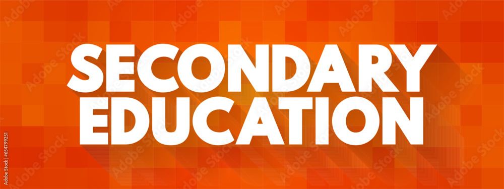 Secondary Education - two phases on the International Standard ...