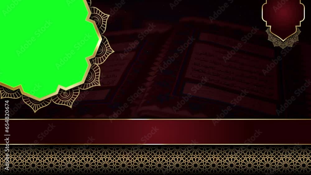 animated islamic background , muslim mosque , islamic video wallpaper ...