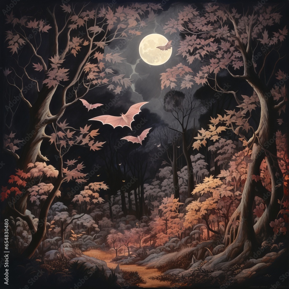 Mystical Bats: Exploring the Enigmatic World of Flying Mammals Stock ...