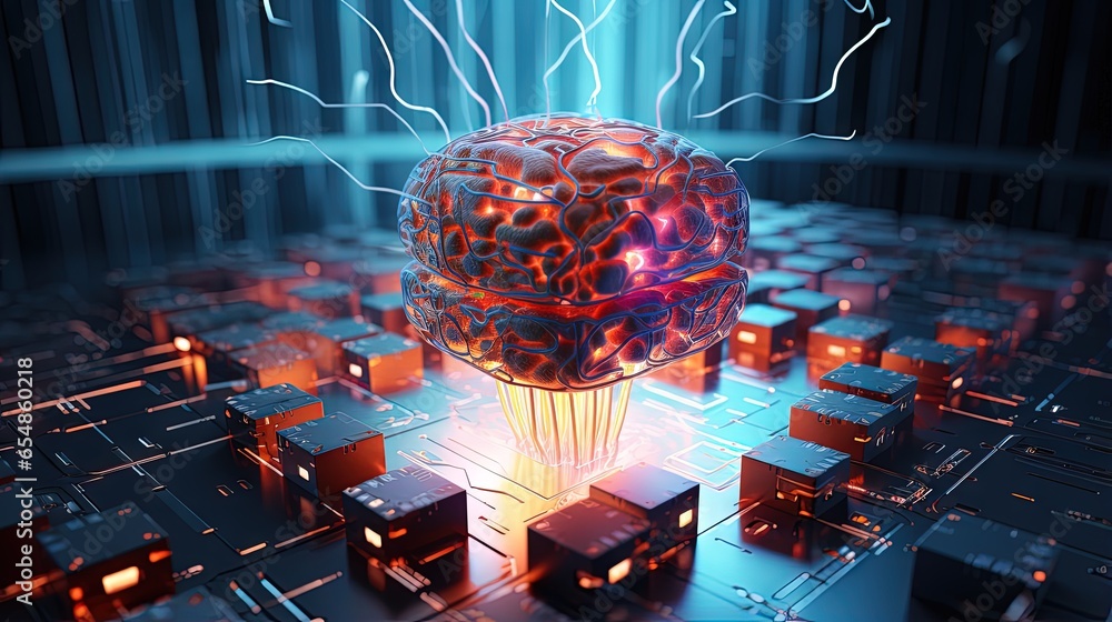 AI algorithms utilizing cognitive computing to mimic human brain ...