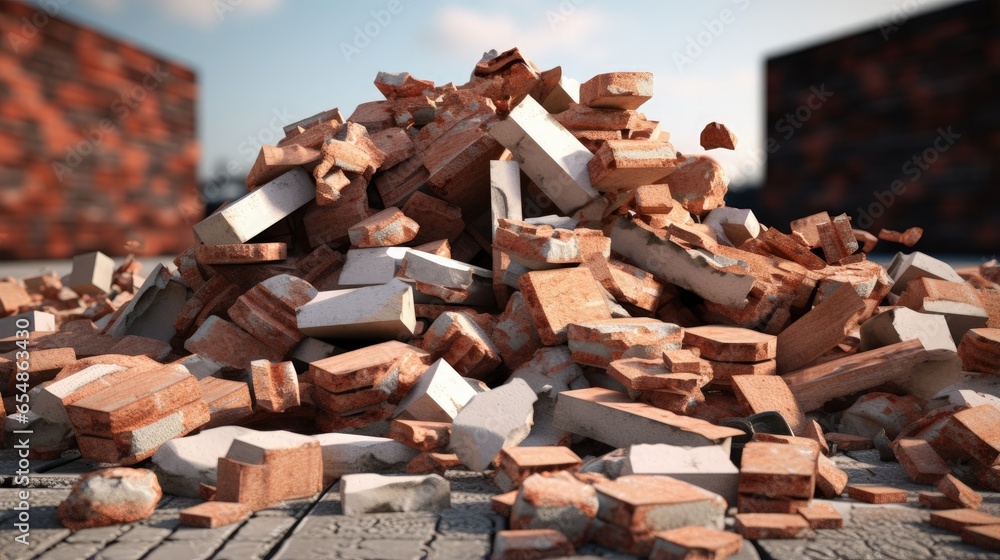 Reusable or recyclable waste materials from construction and demolition ...