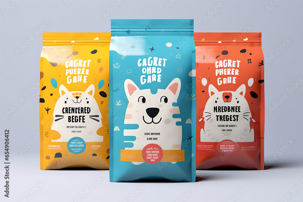 packaging for a pet food line that celebrates the bond between pets and ...