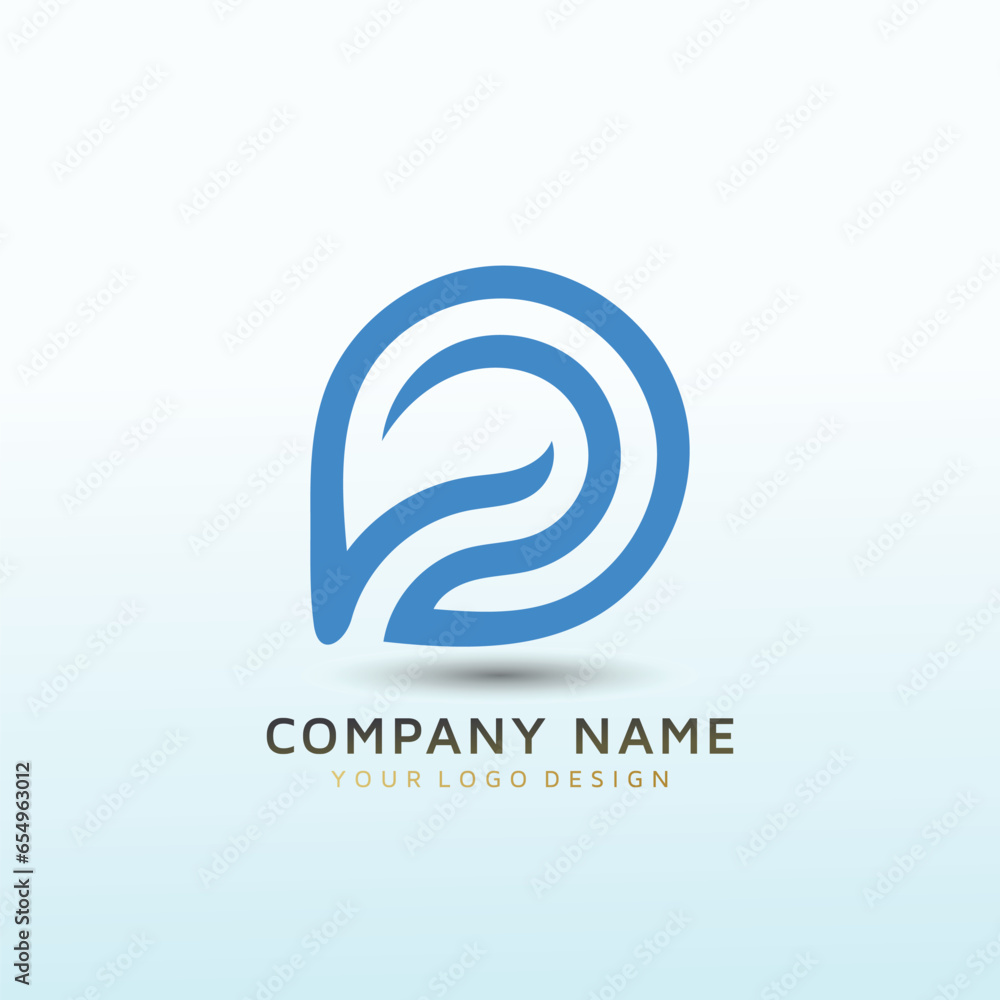 Pharmaceutical company letter p logo design Stock Vector | Adobe Stock