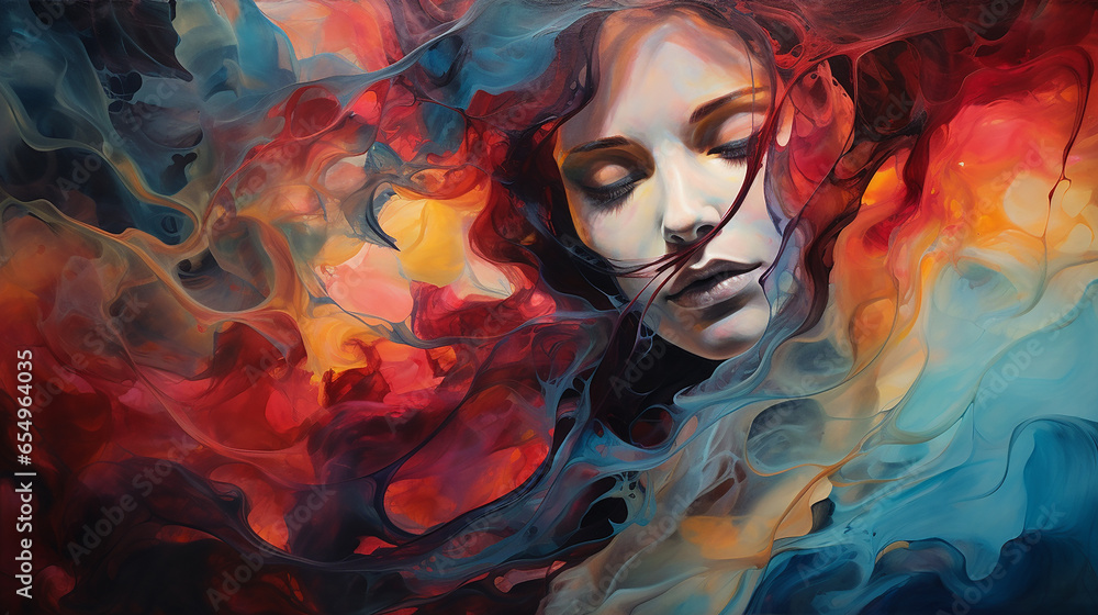 impact of stress and struggle on mental health: an abstract art ...