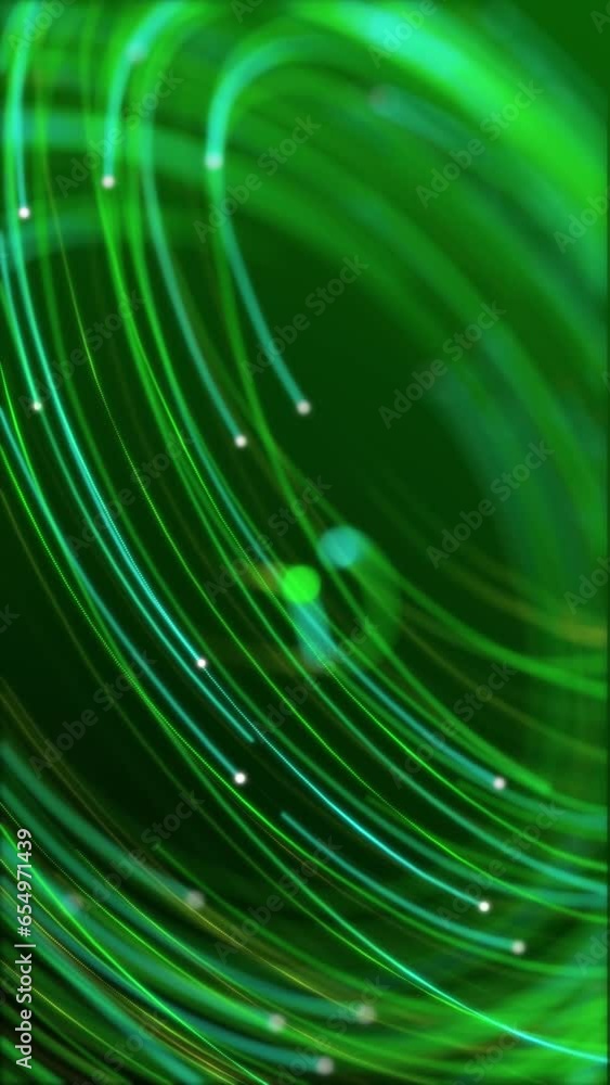 Vertical video - digital data motion background animation with a fast ...