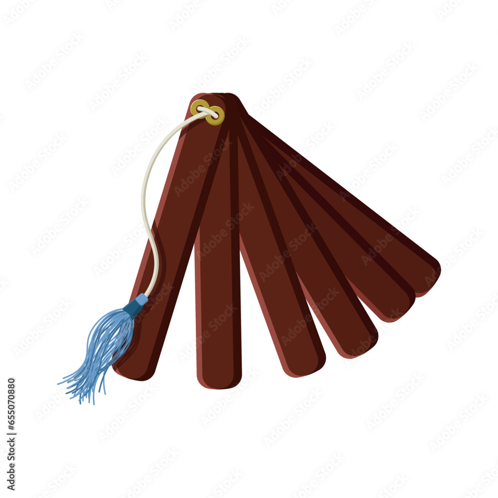 Bak, traditional Korean percussion instruments Stock Vector | Adobe Stock